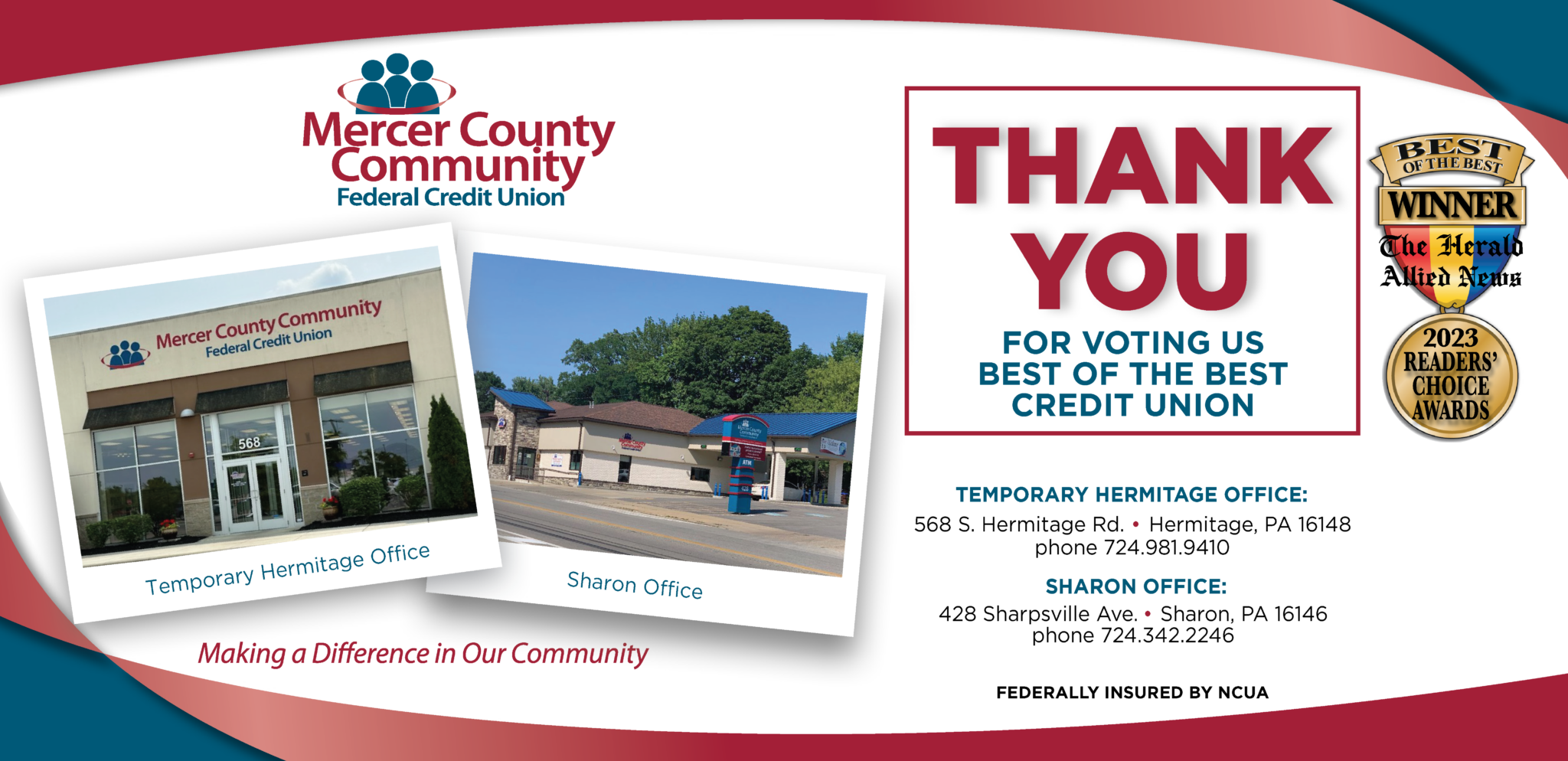 News & Events – Mercer County Community FCU